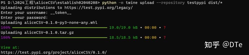 2024年，将Python项目发布到PyPI保姆级教程 - 知乎