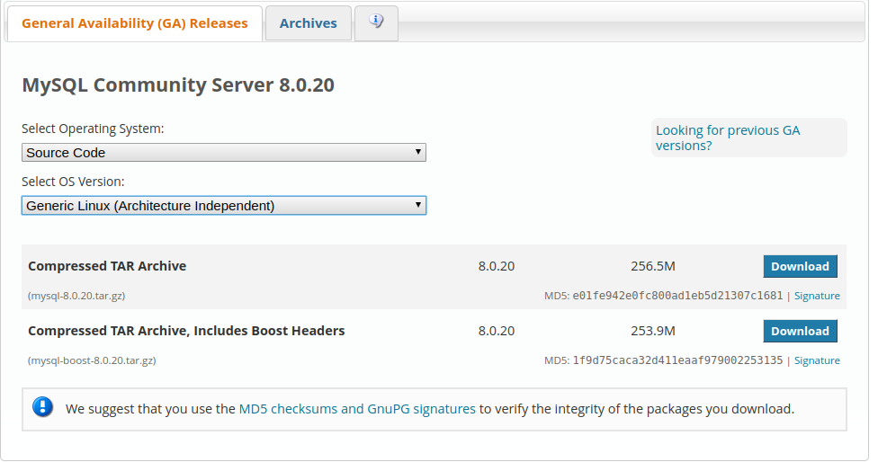 源码编译安装MySQL8.0.20 - 知乎