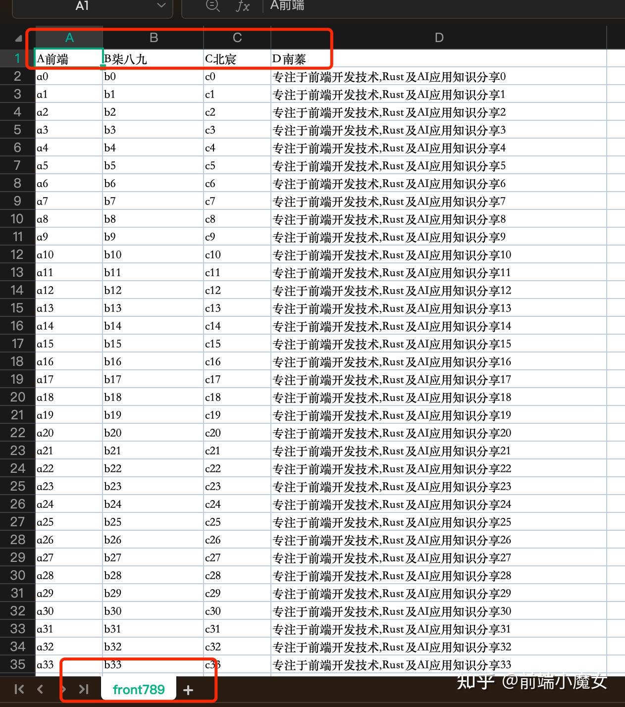 Rust赋能前端：写一个 Excel 生成引擎 - 知乎