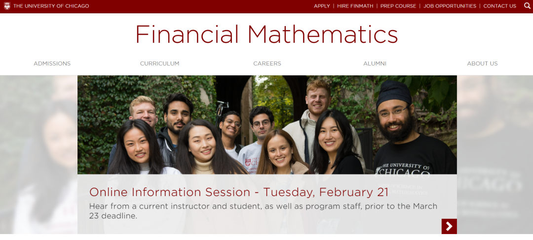 2023Fall | 芝大王牌专业！恭喜Y同学收获芝大【金融数学】硕士offer！ - 知乎