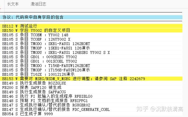 SAP coding block激活 - 知乎