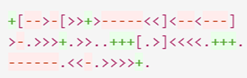 Esolang——1.brainfuck初探 - 知乎