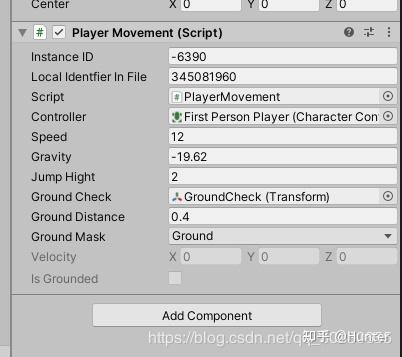 Unity | FPS character controller 第一人称视角的人物控制 - 知乎