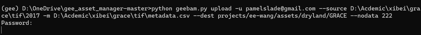 GEE批量上传本地TIF到ImageCollection - 知乎