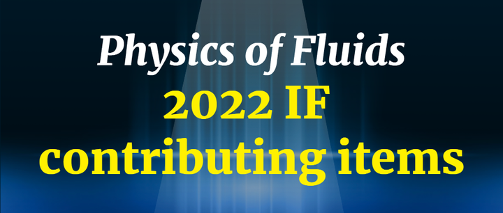 PoF最新影响因子发布！内附部分高被引论文 - 知乎