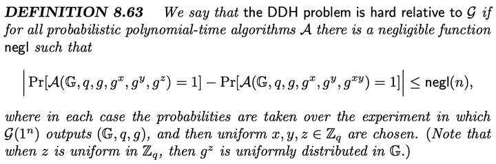 Diffie–Hellman Assumptions——标准模型 - 知乎