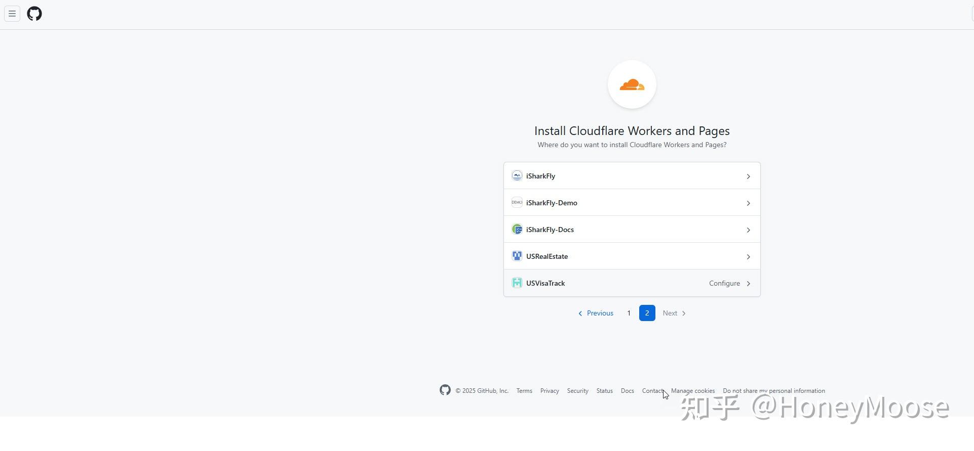 CloudFlare Page 如何和 GitHub 创建连接 - 知乎