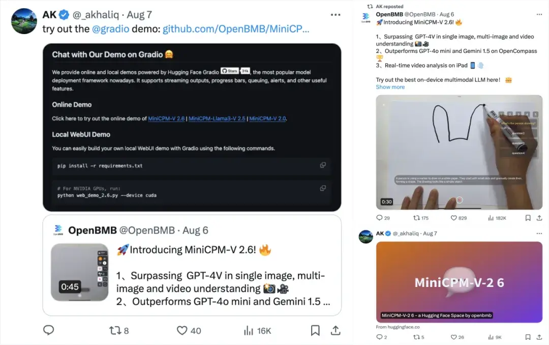 星标破万！小钢炮2.6登顶GitHub，Hugging Face TOP3， 燃爆开源社区！ - 知乎