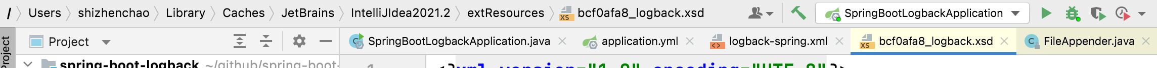 IDEA下Logback.xml自动提示功能配置 - 知乎