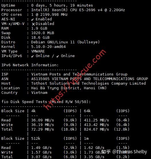 TOTHOST：越南原生IP VPS测评 - 知乎