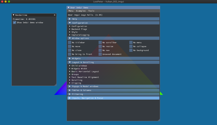 Vulkan学习例子002: vulkan_002_imgui 集成ImGui界面库 - 知乎