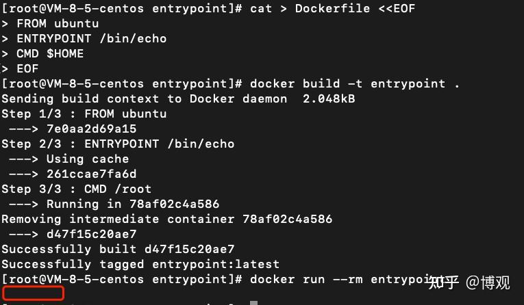 使用exec模式与shell模式，执行ENTRYPOINT和CMD的区别 - 知乎