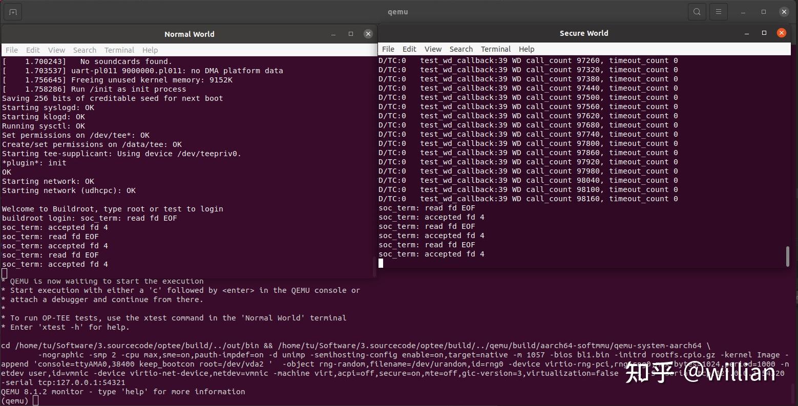 ARM OP-TEE系列（三) -- 基于QEMU搭建OP-TEE调试环境 - 知乎