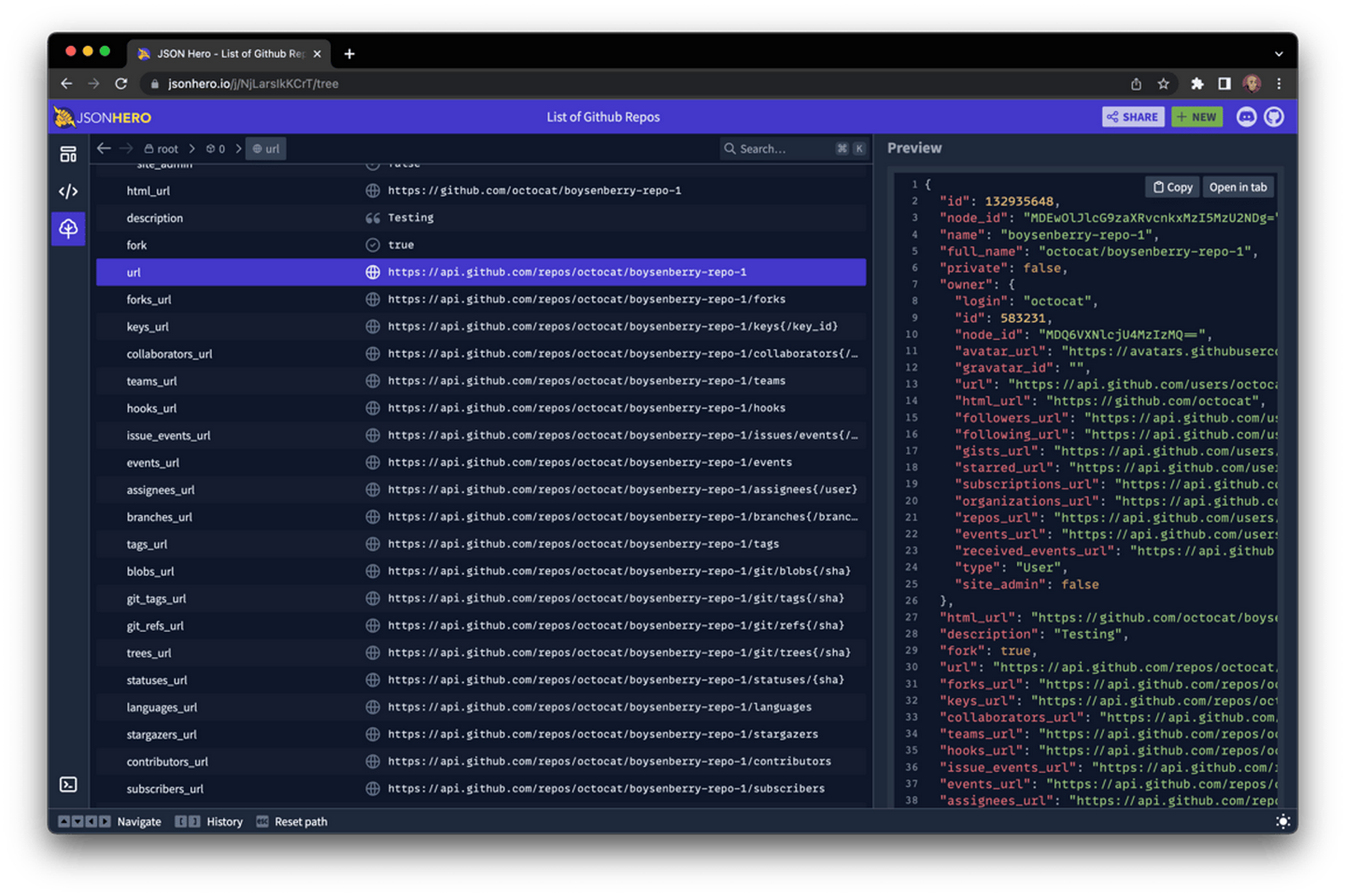 8K star！功能强大的开源JSON可视神器 - 知乎