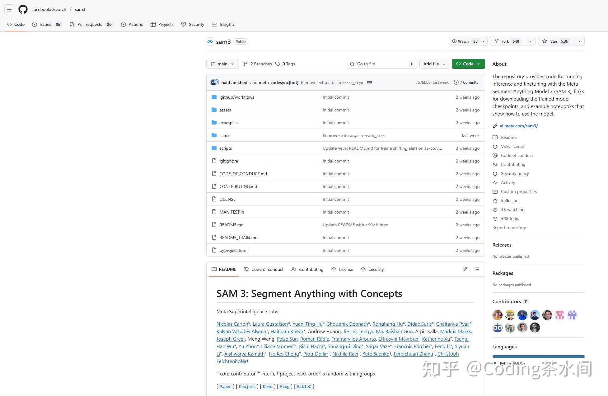 SAM3模型来了，手把手带你运行SAM3模型代码，SAM3模型初探！ - 知乎