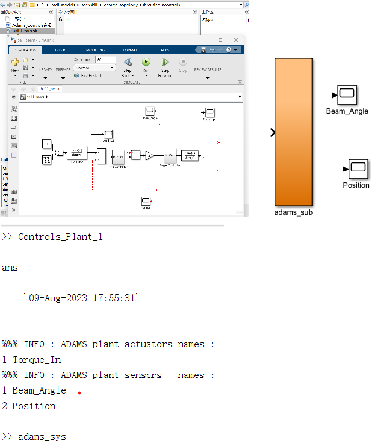 分析示例 | Adams_Controls变拓扑分析 - 知乎