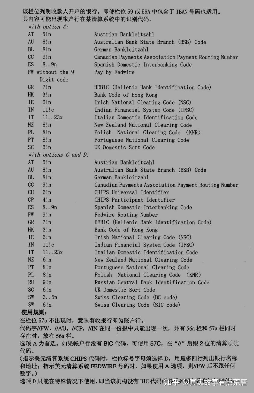 SWIFT MT101客户汇款和支票 - 知乎