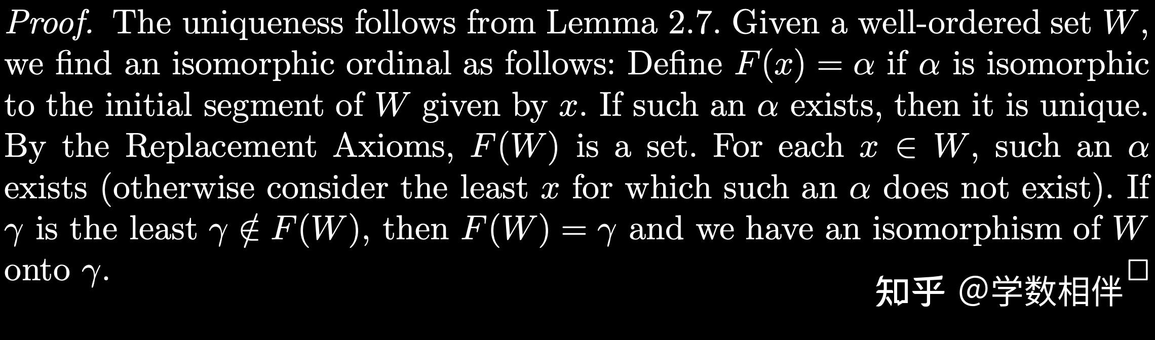 2. 序数(Ordinal Numbers) - 概念快速梳理 - Thomas. Jech.2003 - 知乎