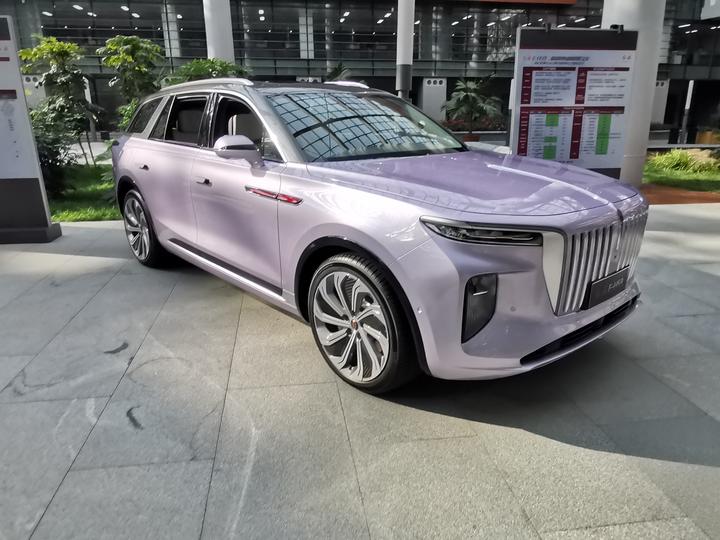 全新红旗E-HS9实车亮相 定位纯电动大型SUV 续航超600km - 知乎