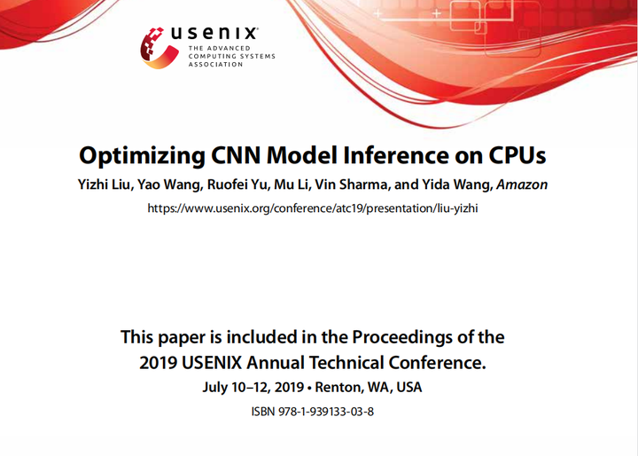 Optimizing CNN Model Inference on CPUs Literature Survey Report - 知乎