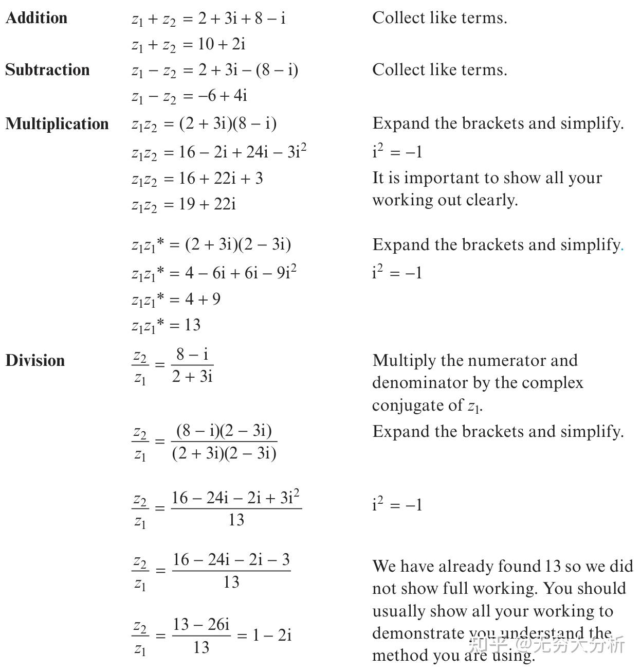 Def. of the Complex Numbers - 知乎