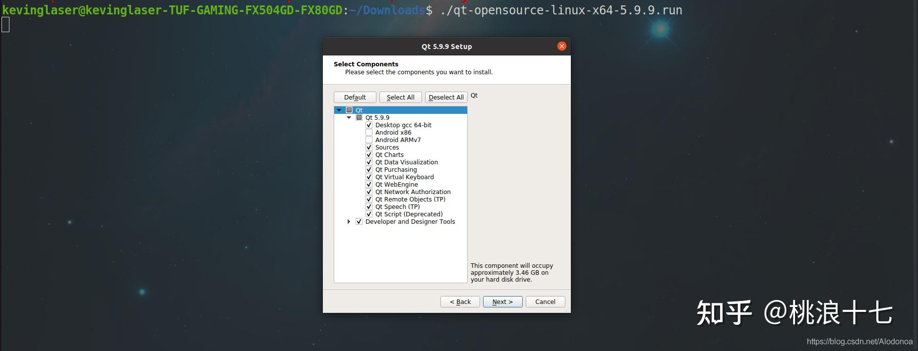 Ubuntu20.04安装、配置、使用、卸载QT5.9.9以及第一个编写QT程序 - 知乎
