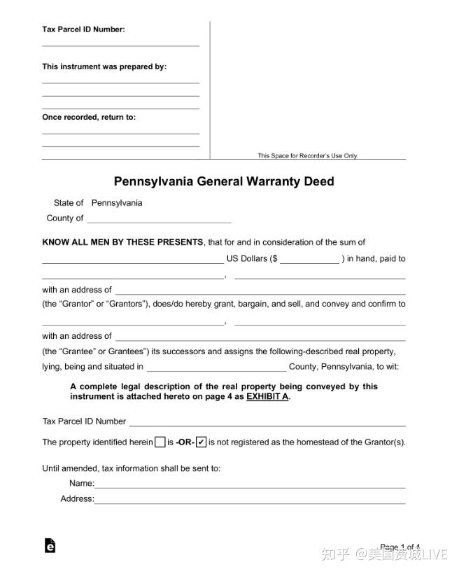 美国买房，房屋产权Title和房契Deed之间的区别 - 知乎