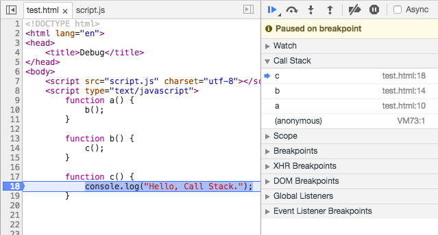 用 Chrome 调试你的 JavaScript - 知乎