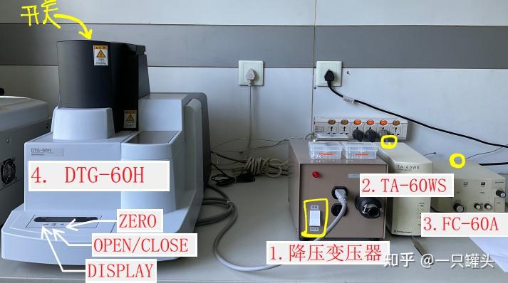 岛津差热热重同步分析仪DTG-60H使用教程 - 知乎