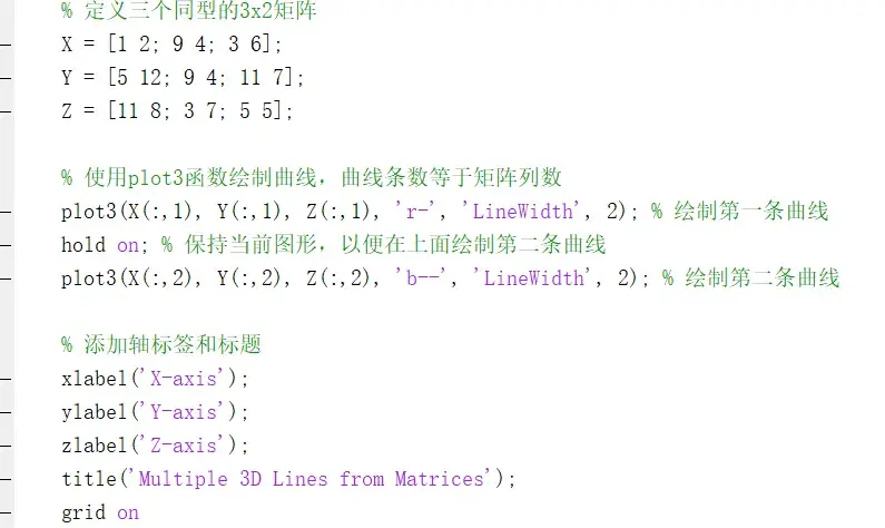 喆学（17）：Matlab学习之三维线图 - 知乎