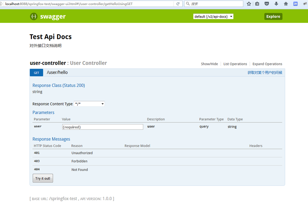 SpringFox 初体验 - 知乎