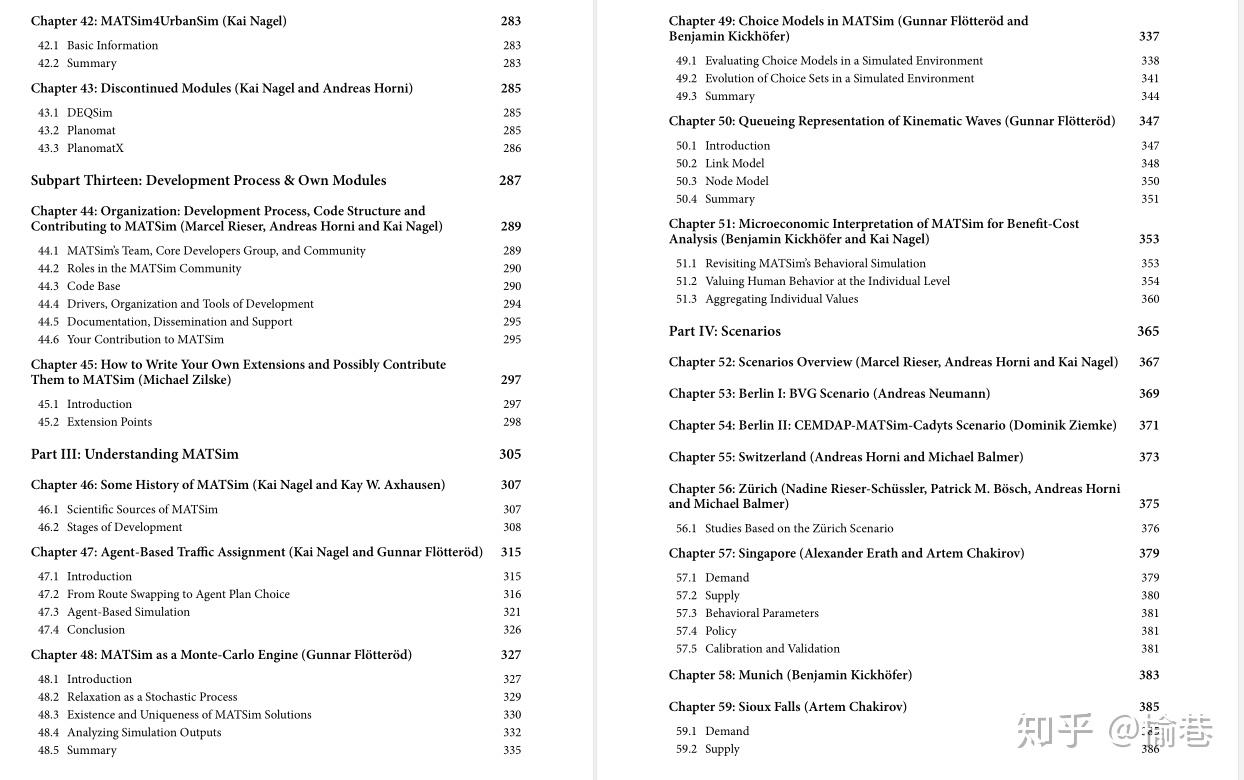 MATSim概述 - 知乎