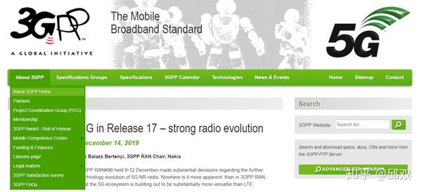 通信协议系列 | 玩转3GPP - 小常识 & 下载 - 知乎