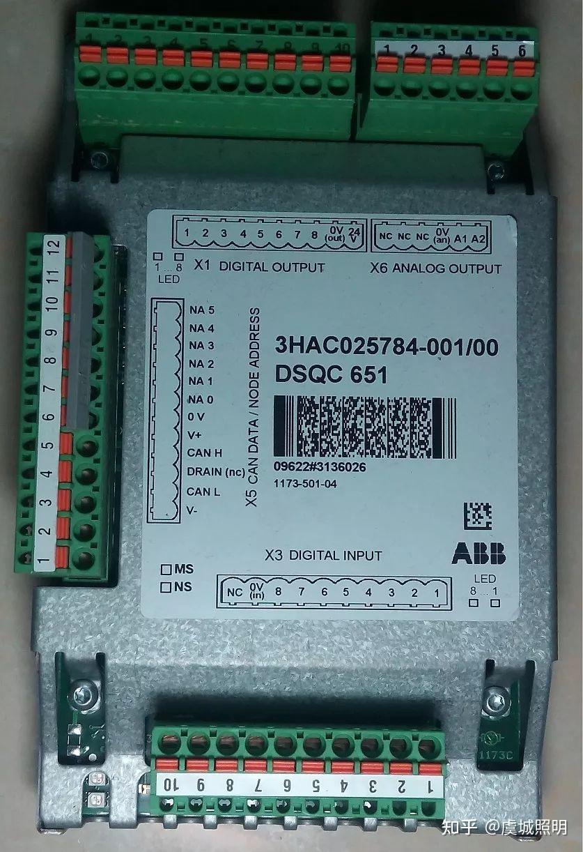 ABB 工业机器人现场编程-ABB标准IO板配置 - 知乎