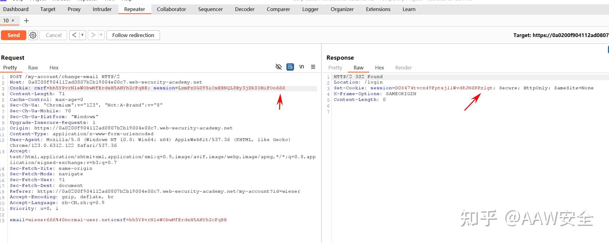 **PortSwigger**做题记录--Cross-site request forgery (CSRF，跨站请求伪造) - 知乎