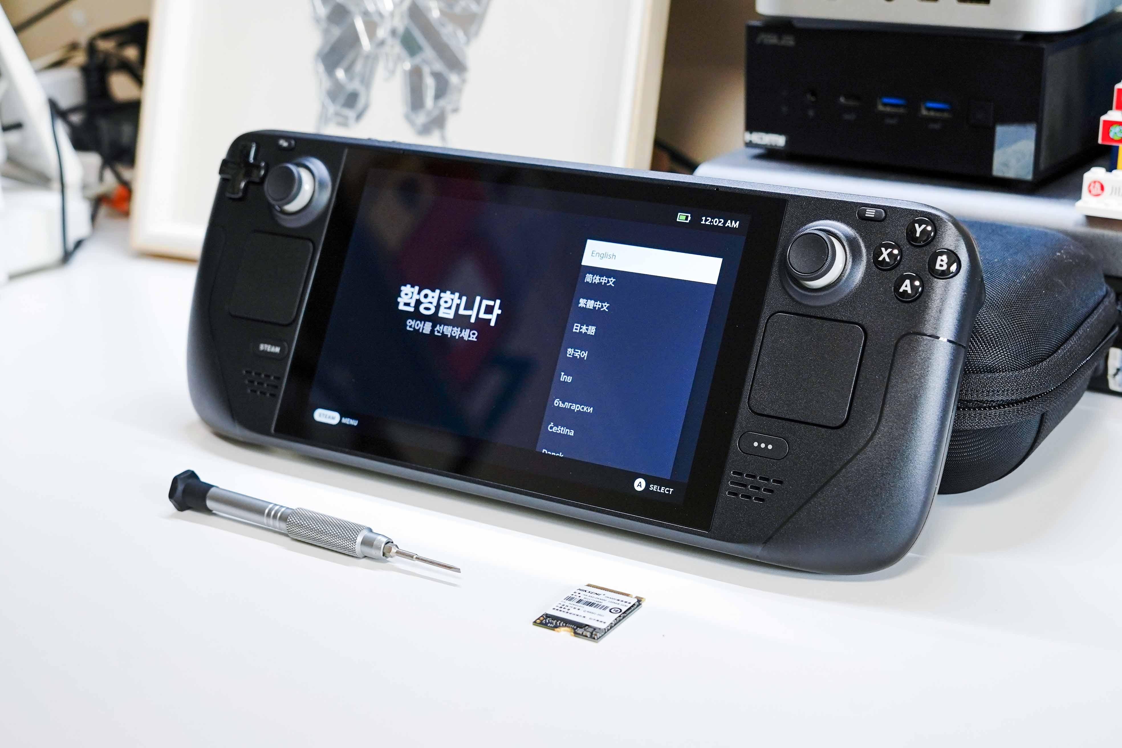 SteamDeck新手必读教程丨更换内置硬盘+解锁安装权限+远程控制部署 - 知乎