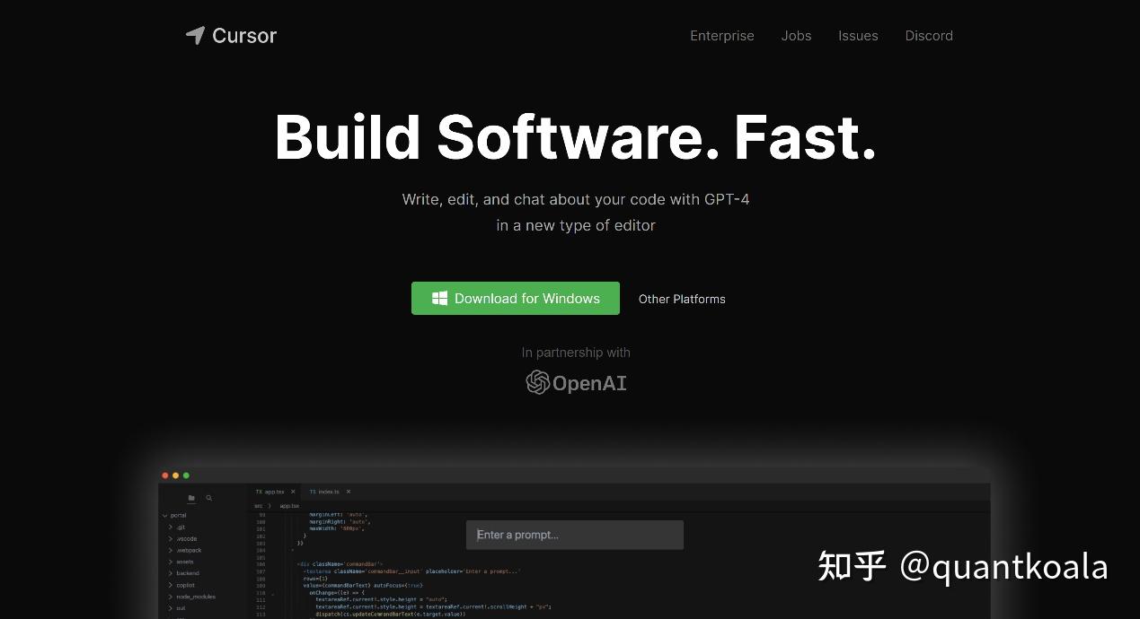 集成 GPT-4 的代码生成器 Cursor 使用体验如何？怎么用更高效？ - 知乎