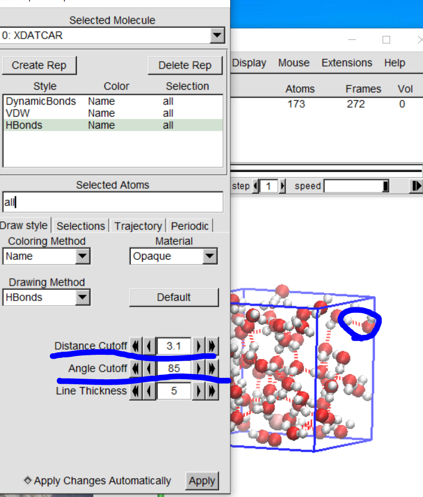 calculate number of H-bonds using VMD. - 知乎