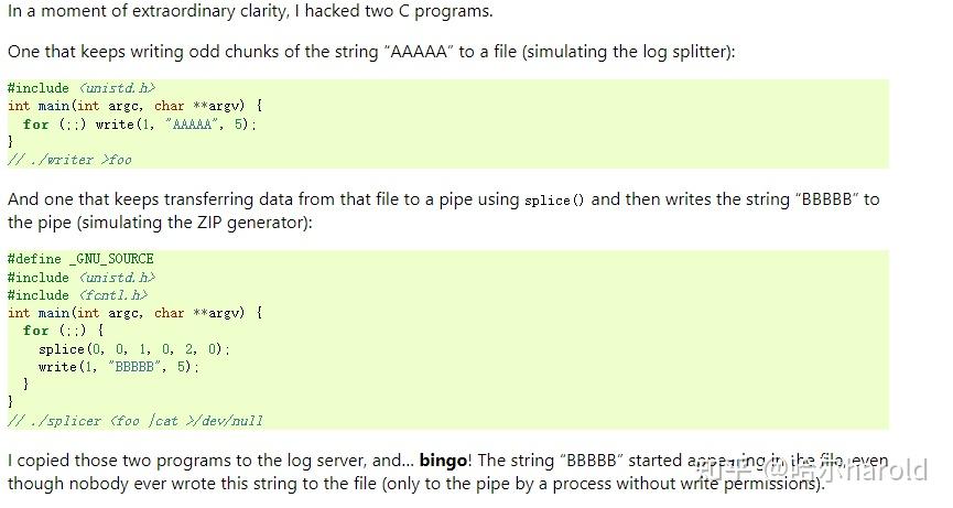 Linux CVE分析--The Dirty Pipe Vulnerability - 知乎