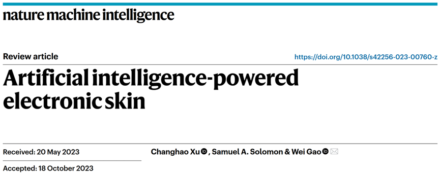 [38] 人工智能驱动的电子皮肤 - 知乎