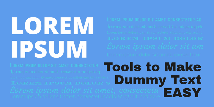 【科普101】设计稿中那些 Lorem Ipsum 占位文本的由来 - 知乎