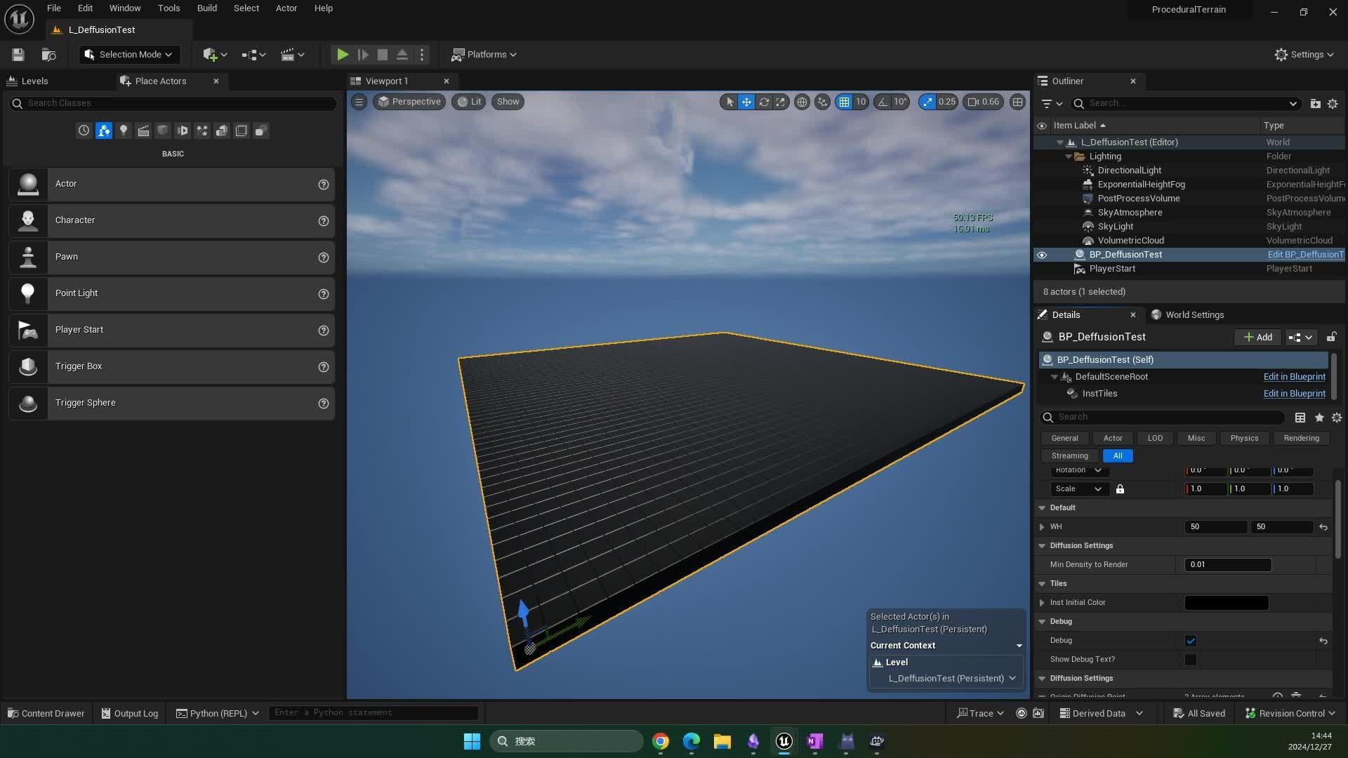 UE5记录：基于InstancedMesh的扩散效果（纯蓝图） - 知乎