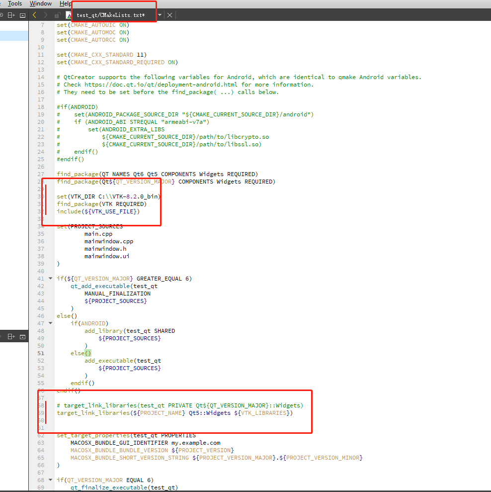 qt5 + vtk 8.2 编译使用 - 知乎