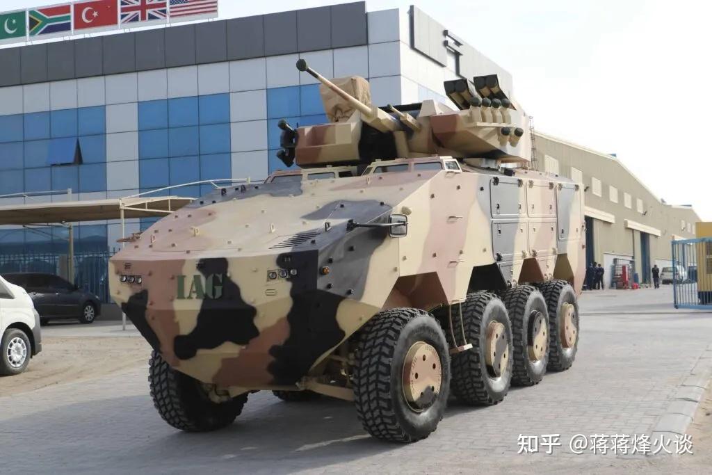 阿联酋集团展示RILA 6x6步兵战车，从8X8型缩短发展 - 知乎