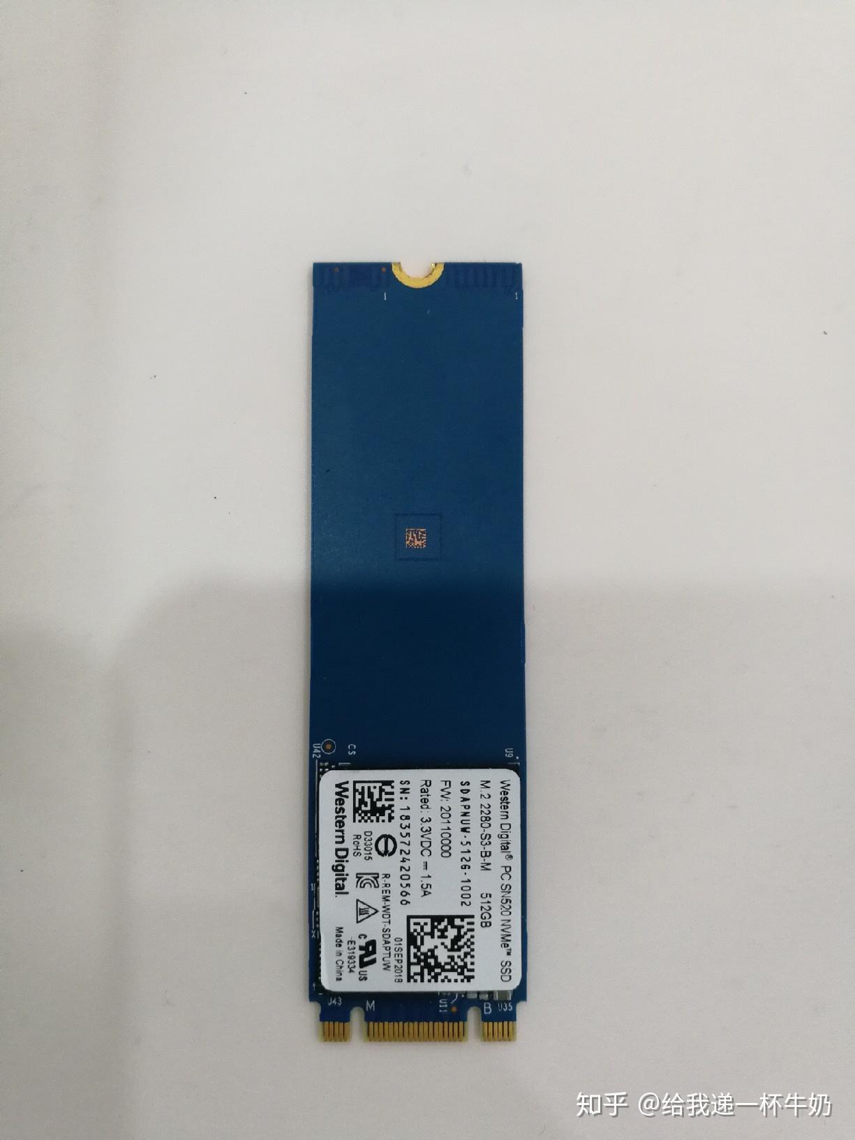切割SN520&&对比主流NVME2242&&无硬盘盒迁移系统 - 知乎
