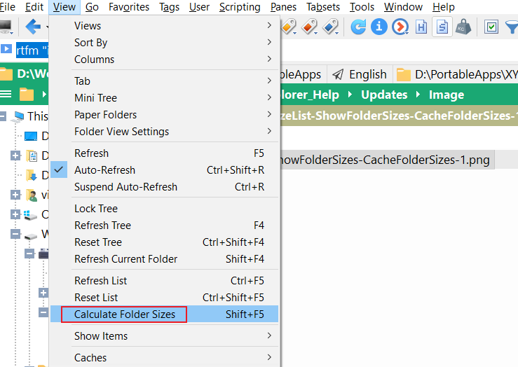 xyplorer界面布局元素介绍 - 知乎