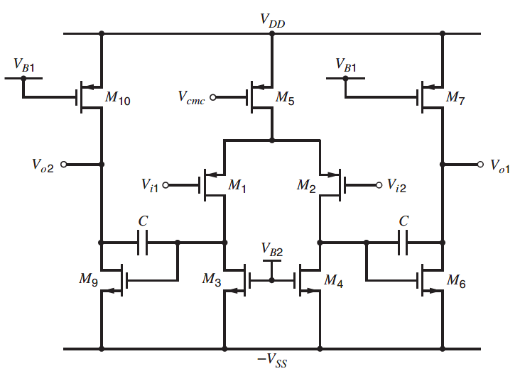 差分运放共模反馈CMFB - 知乎