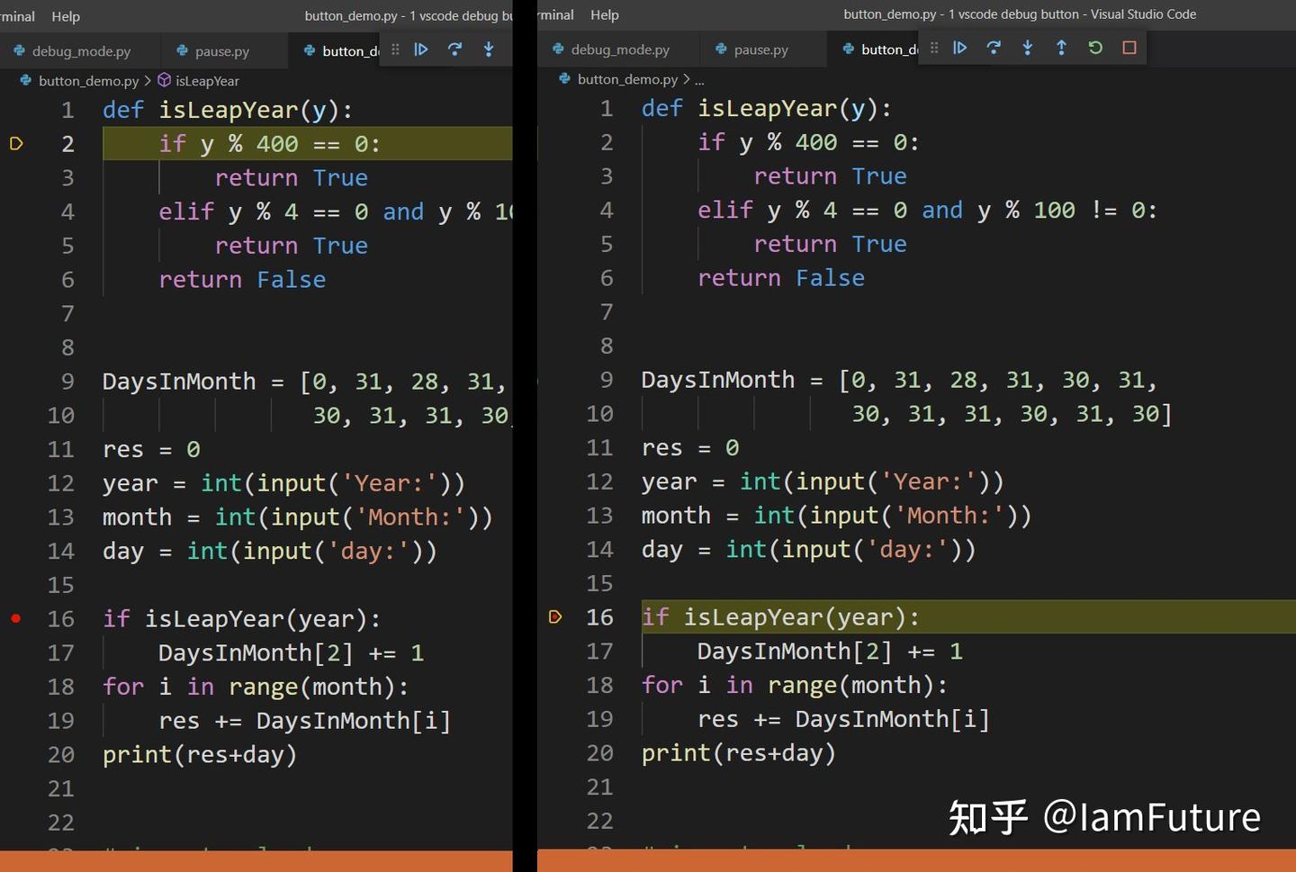 【新手向】Python x VS Code debug按钮 与 进阶debug介绍 - 知乎
