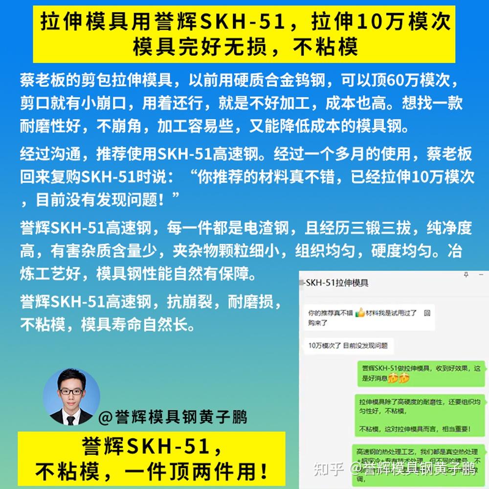 2.5毫米DC03酸洗板拉伸成型模具用钨钢崩裂，用高速钢SKH-9替换 - 知乎
