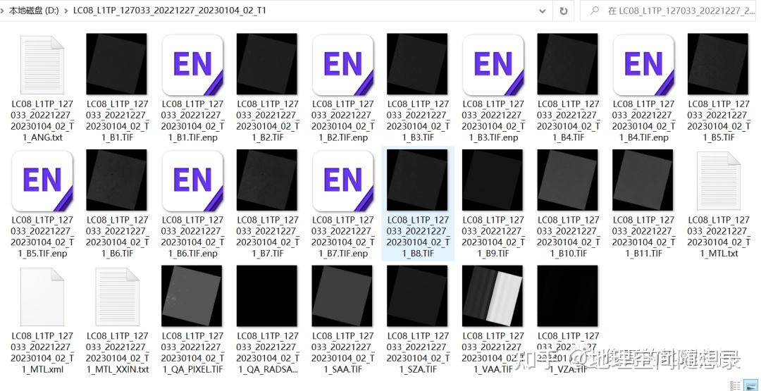 最新LANDSAT(2022以后)数据的打开方式(ENVI) - 知乎